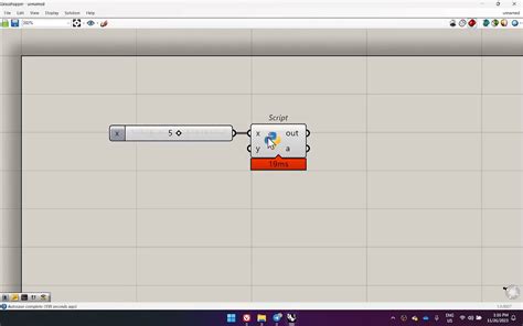 Script Component 2 Minor Bugs Grasshopper Mcneel Forum
