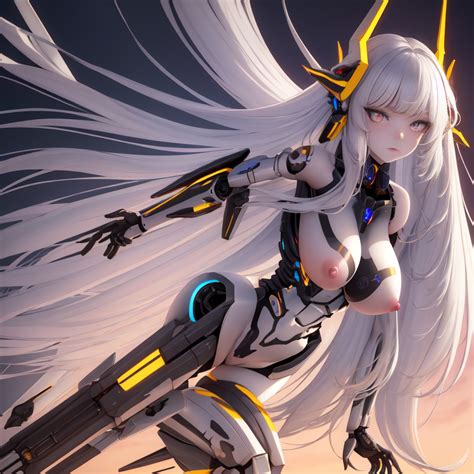 Rule 34 Ai Generated Cute Girl Hair Mecha Nude White 7960469