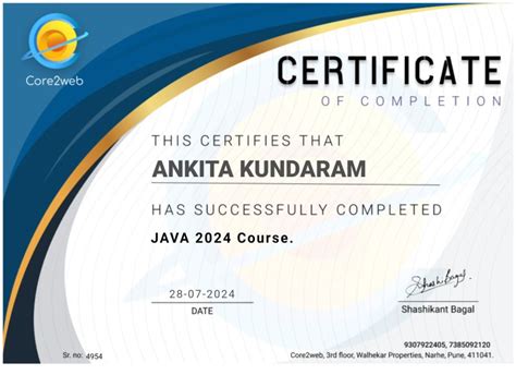 Ankita Kundaram On Linkedin Excited To Share That Ive Completed The