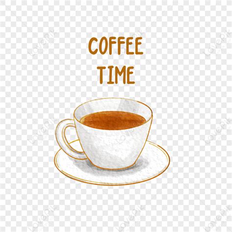 수채화 커피 컵 일러스트 물감 손뜨거운본문 Png 일러스트 무료 다운로드 Lovepik