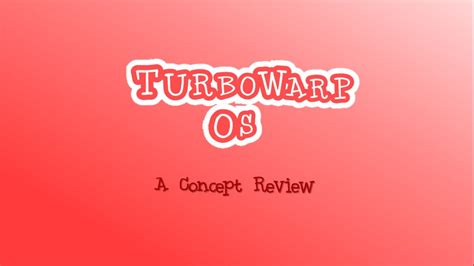 Turbowarp Os Concept Youtube