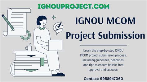 IGNOU MCOM Project Submission Process IGNOU PROJECT