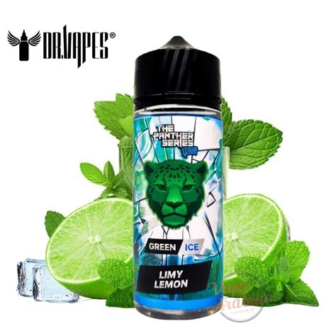 Limy Lemon Green Ice Dr Vapes Panther Series 120ml Vapemall