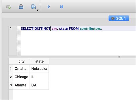 Querying Data — A Gentle Introduction To Sql 001 Documentation
