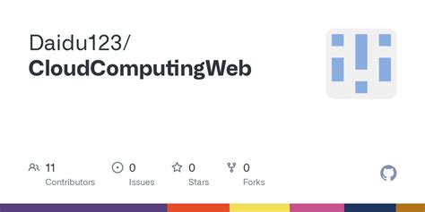 GitHub Daidu CloudComputingWeb
