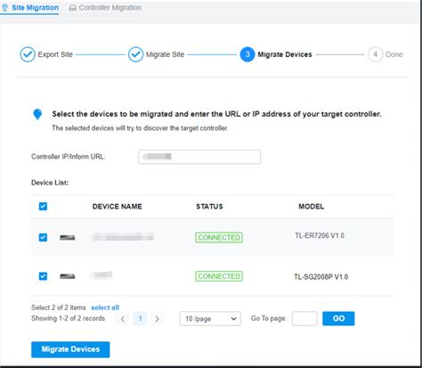 How To Migrate An Omada Controller Using The Migration Feature Omada Network Support