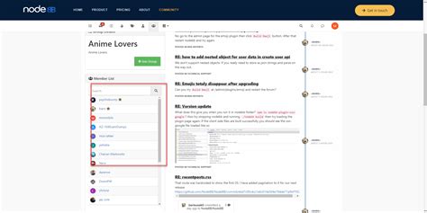 Nodebb Theme Slick No Scroll Bar For Group Members Nodebb Community