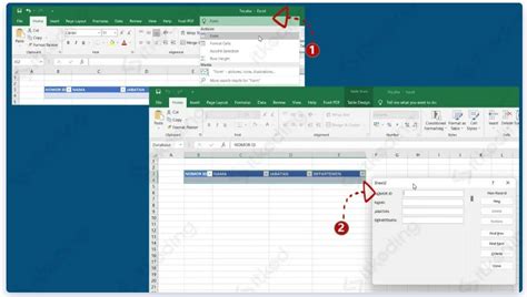 Cara Membuat Form Di Excel Tanpa Koding