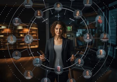 Premium Ai Image An Image Depicting An Aidriven Customer Segmentation Process Sorting Digital