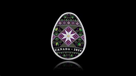 Канада випустила нову монету писанку із чистого срібла ВІДЕО Bituk Media