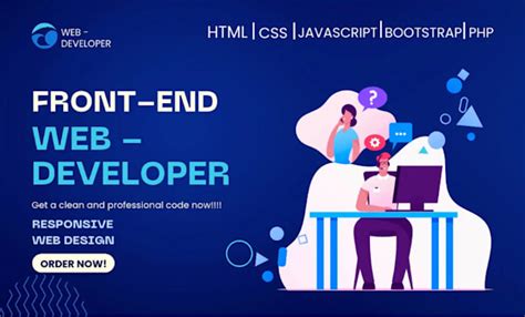 Do Frontend Development Using Htmlcss Bootstrap And React By Zaryabdevelop Fiverr