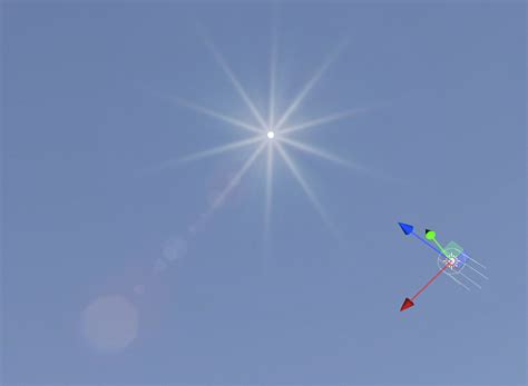 New Lens Flare Wrong Position With Directional Light Unity Engine