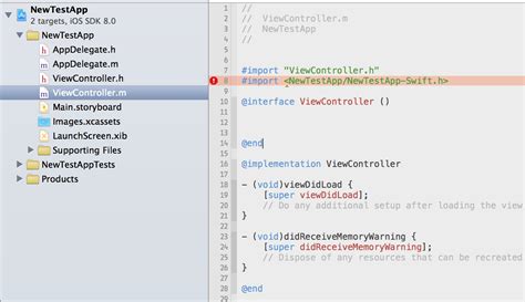 Ios Importing Project Swifth Into A Objective C Classfile Not Found Stack Overflow