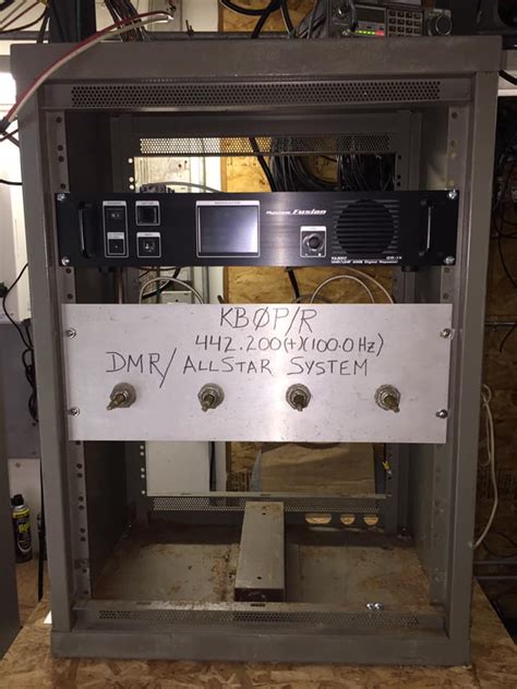 Advancing Ham Radio Different Ideas Yaesu Dr 1x Fusion Repeater Converted To Dmr
