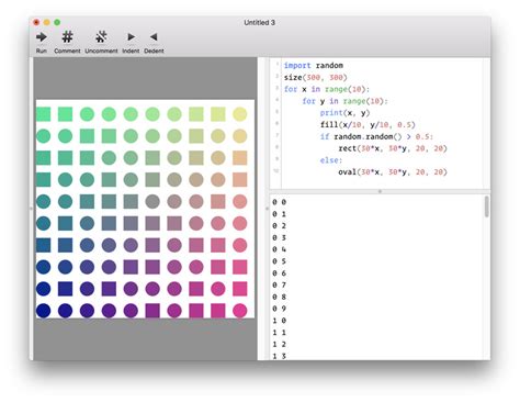 looping to make a more complex image getting started with drawbot adafruit learning system