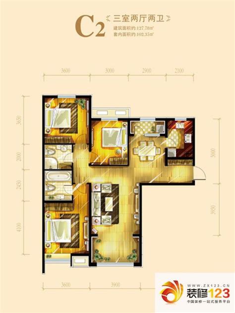 北京华远铭悦世家华远铭悦世家b5户型户型图 图片大全 我的小区 北京装信通网
