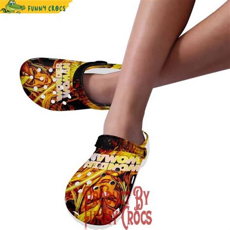 Wonder Woman Comic Crocs Slippers Discover Comfort And Style Clog