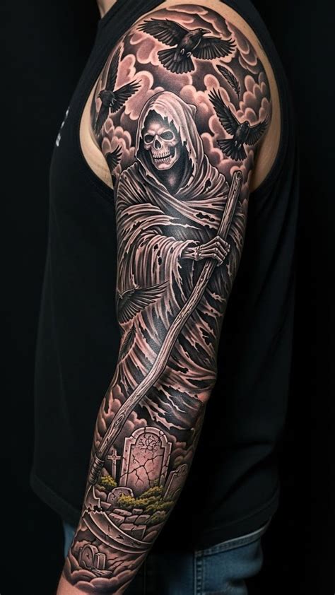 5 Grim Reaper Tattoos Youll Totally Dig