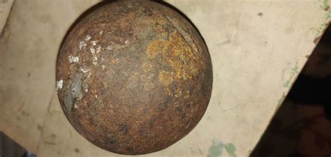 4inch 10lbs Canon Ball Collectors Weekly