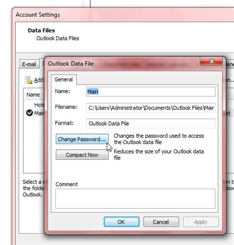 Outlook How To Password Protect Your Mail HeelpBook