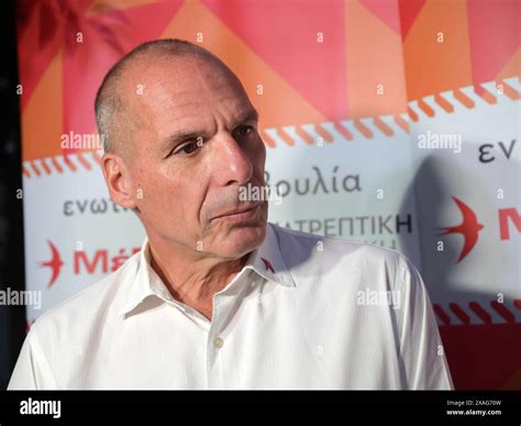 Athen Griechenland Juni 2024 Der Gründer Und Führer Der Partei