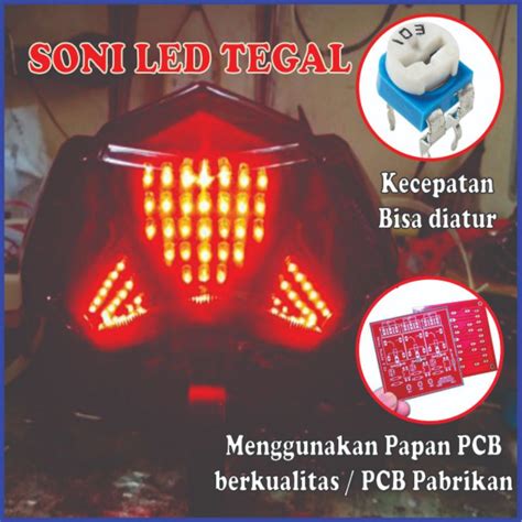 Jual Lampu Stop Stoplamp Running Vario Led Old 125 150 10 Mode 11