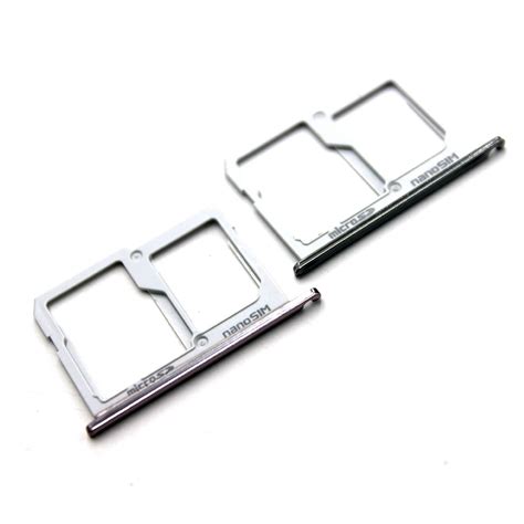 Pcs Lot Nano Sim Micro Sim Card Tray Holder Micro Sd Card Slot Holder Adapter For For Lg X