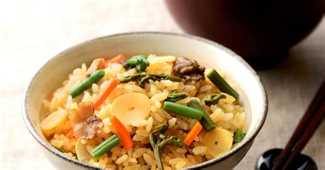 味どうらくで山菜炊き込みご飯 By 味どうらく＆かくし味 【クックパッド】 簡単おいしいみんなのレシピが368万品