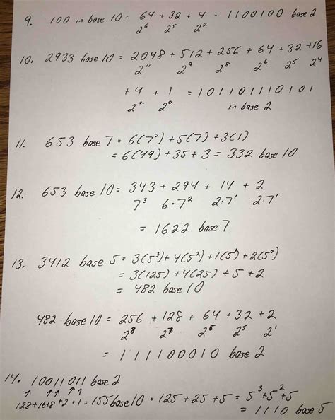 [solved] Basic Base Conversions 3 423 In Base 5 To Base 10 4 3044 In Base Course Hero