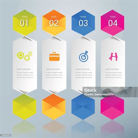 추상적임 3d 종이 왜곡된 디지탈 일러스트 정보 그래픽 2015년에 대한 스톡 벡터 아트 및 기타 이미지 2015년 3차원 형태 개념 Istock