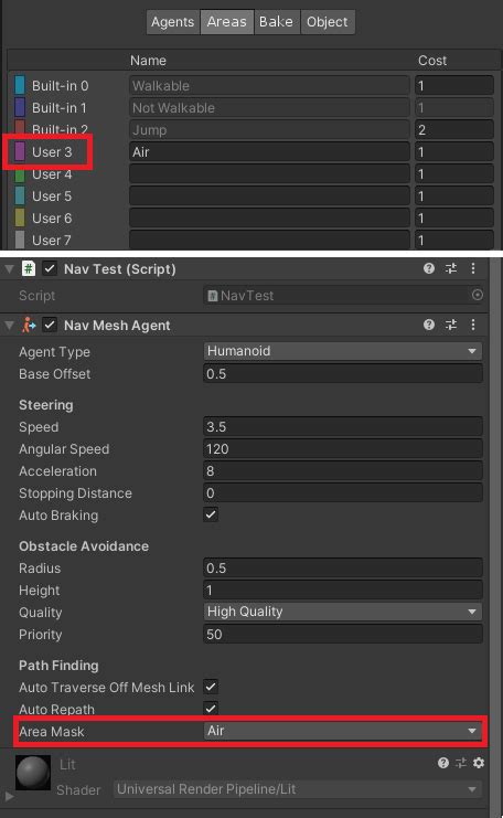 Navmeshagentareamask Returns The Wrong Mask Unity Engine Unity Discussions
