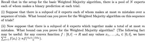 Recall That In The Setup For The Basic Weighted