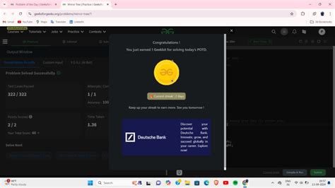 Priyadharshan Balaji On Linkedin Geekstreak2024 Deutschebank Day2
