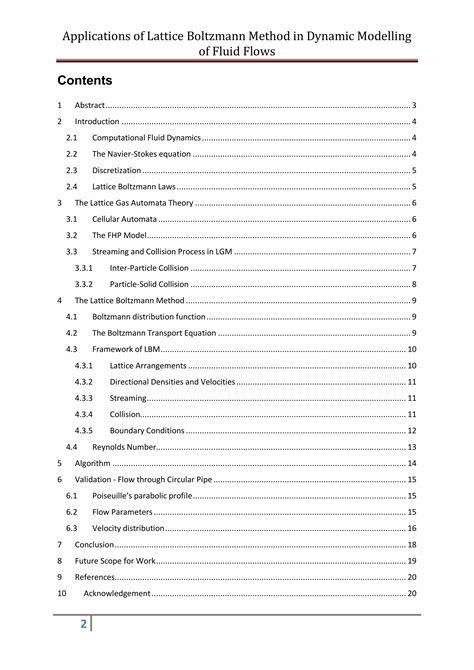Applications Of Lattice Boltzmann Method In Dynamic Modelling Of Fluid Flows Pdf