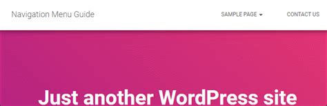 How To Add A Navigation Menu To Wordpress Beginners Guide Idevie