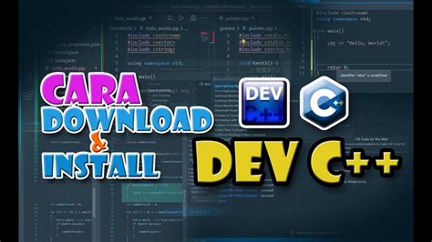 Cara Download And Install Dev C Youtube