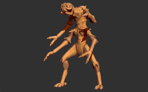 Artstation Brundlefly From The Fly 2 Movie