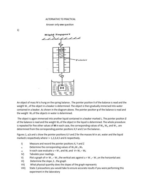 Physics Practical Ss2 Pdf Voltage Cartesian Coordinate System