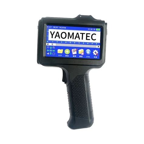 Yaomatec Good Performance Portable Coding Machine Logo Date Number Code