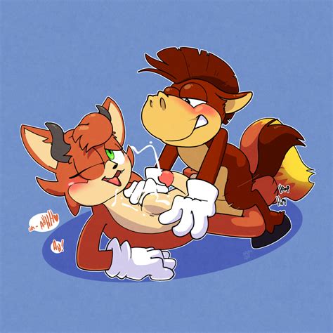 Rule 34 Absurd Res Anal Anal Sex Argon Vile Bodily Fluids Brown Body Brown Fur Clothing Cum