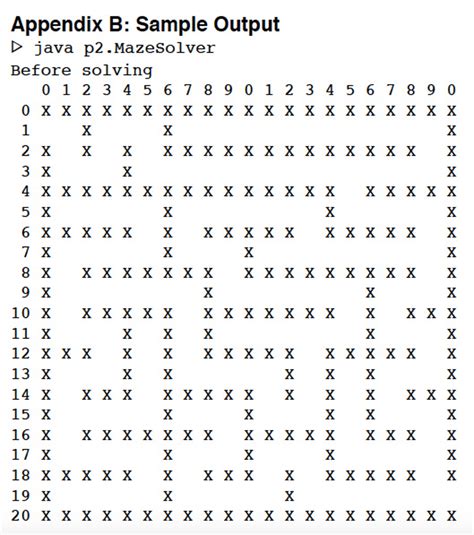 Solved Java Question Consider A Maze Made Up Of A Chegg