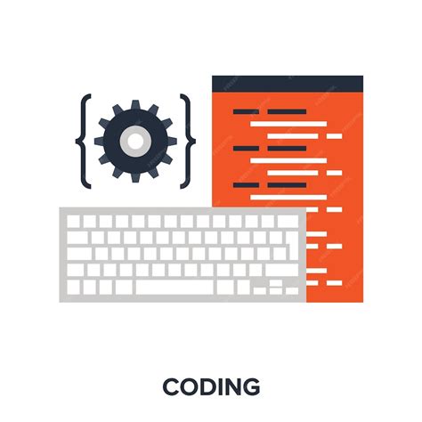 premium vector program coding