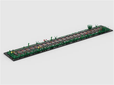 Lego Moc Train Display Board By Mdaro Rebrickable Build With Lego