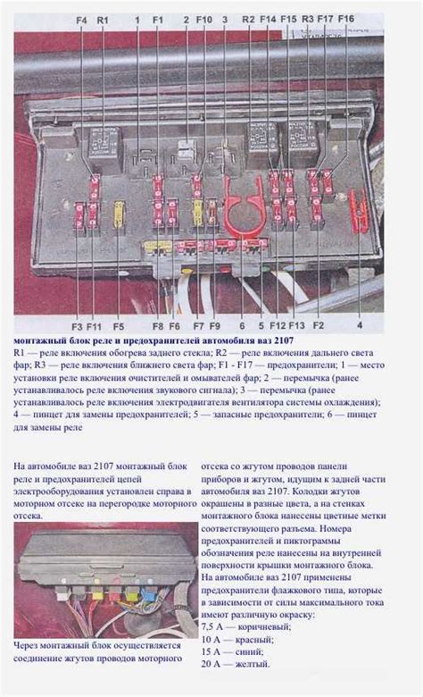 Блок предохранителей ваз 2101: расположение, фото, схема, какой за что ...