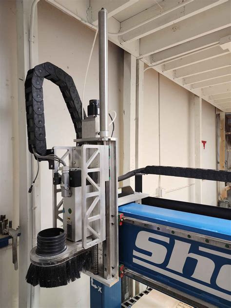 Shopsabre Pro 510 Cnc Router 2015 Fpz 20hp Vacuum Pump Rotary Axis Revelation Machinery