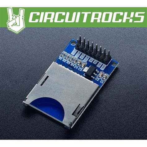 Circuitrocks Sd Card Socket Module Arduino Compatible Shopee Philippines