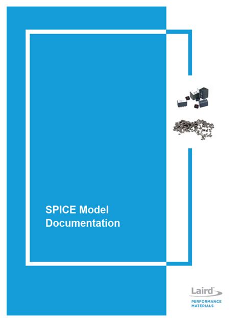 Laird Performance Matetials Spice Model Documentation 051219 Pdf