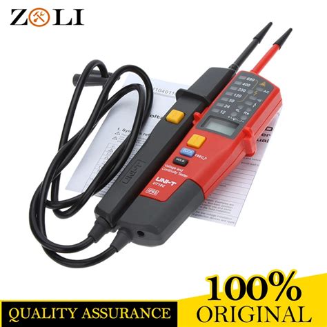 UNI T UT C Auto Range Voltage Meter Continuity RCD Tester LCD LED Detector UT C Good Quality