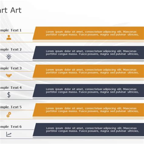 SmartArt List Vertical Box Steps PowerPoint Template