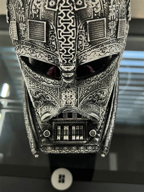 Deluxe Darth Vader Helmet Display Fanart Etsy